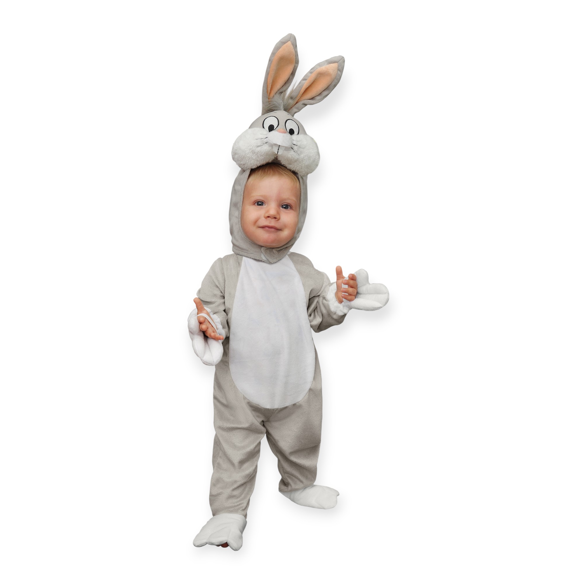 Costume bugs bunny baby warner bros peluche - 4 anni - Toys Center